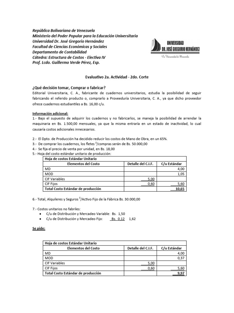 Evaluativo 2da. Actividad - 2do. Corte | PDF | Economias | Negocios económicos