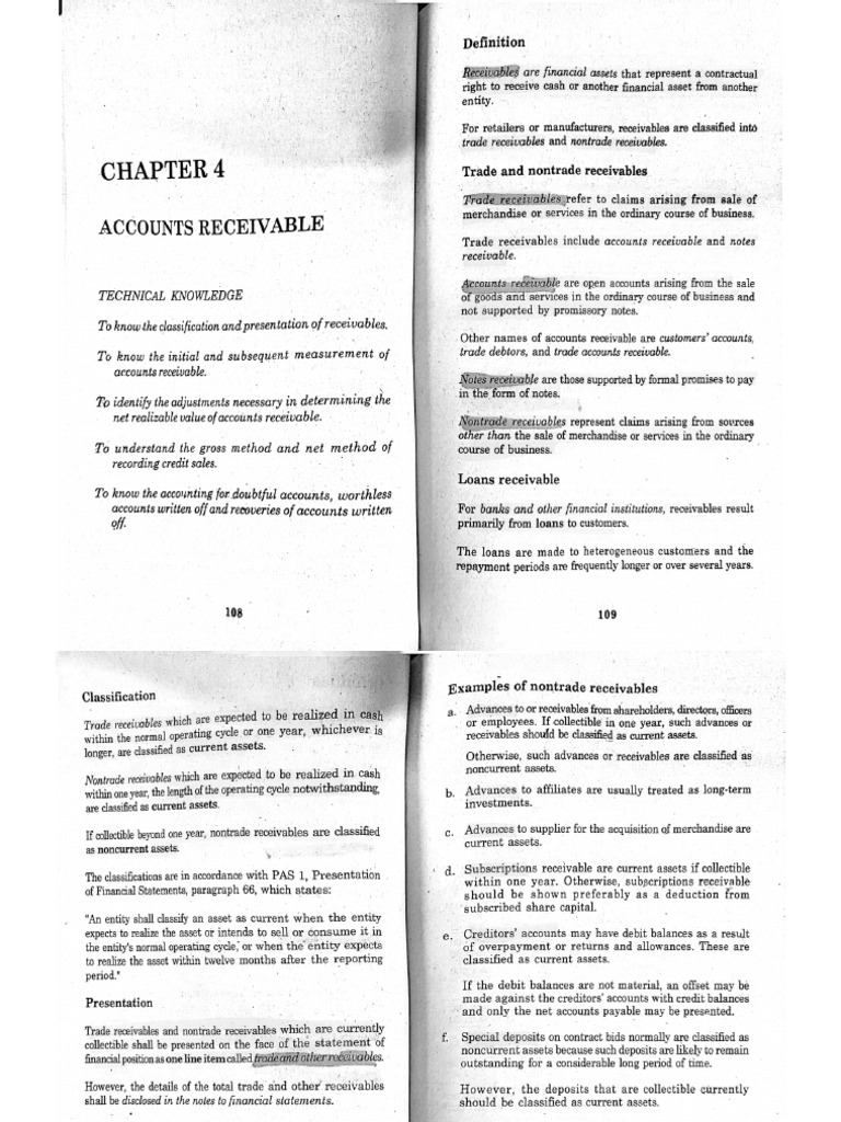 Accounts Receivable | PDF