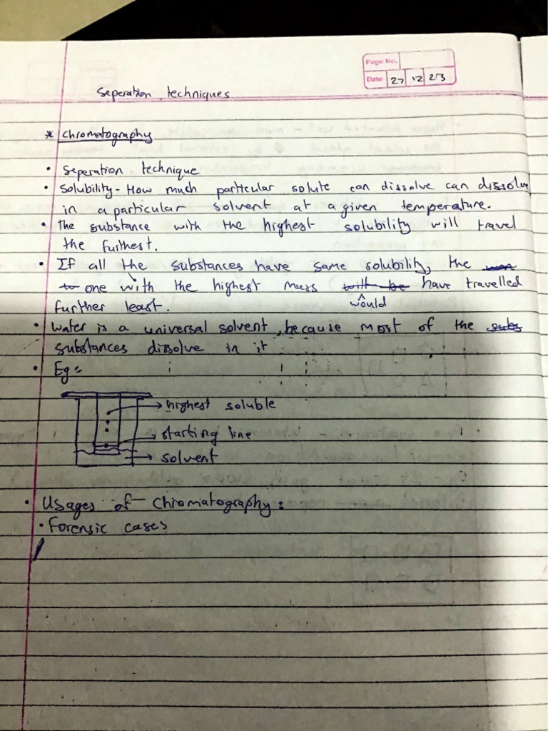 Separation Technique | PDF