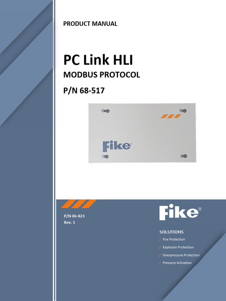 06-823 PC Link HLI Modbus Protocol PN 68-517 | PDF | Electrical Wiring ...