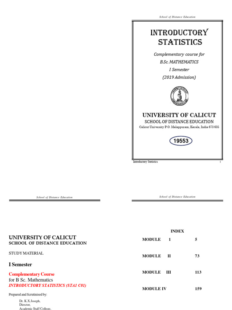 Intro Stats | PDF | Mean | Probability Distribution