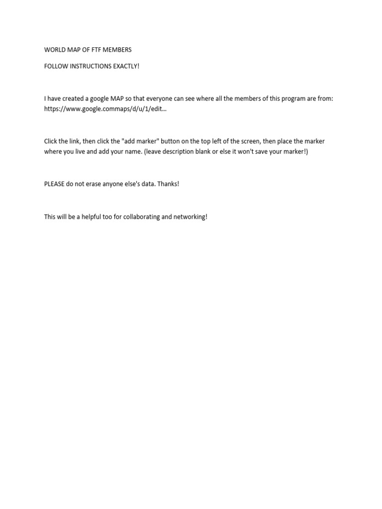 05 - World Map of FTF Members | PDF