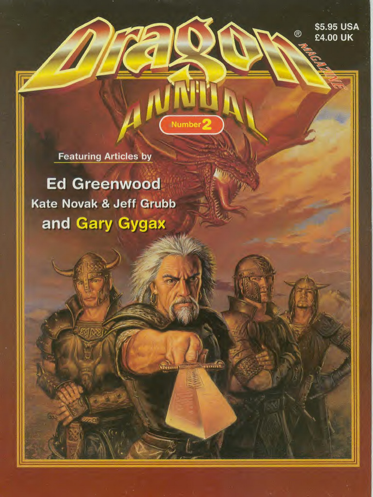 Dragon Magazine Annual 2, 1997 | PDF | Speculative Fiction Writers ...