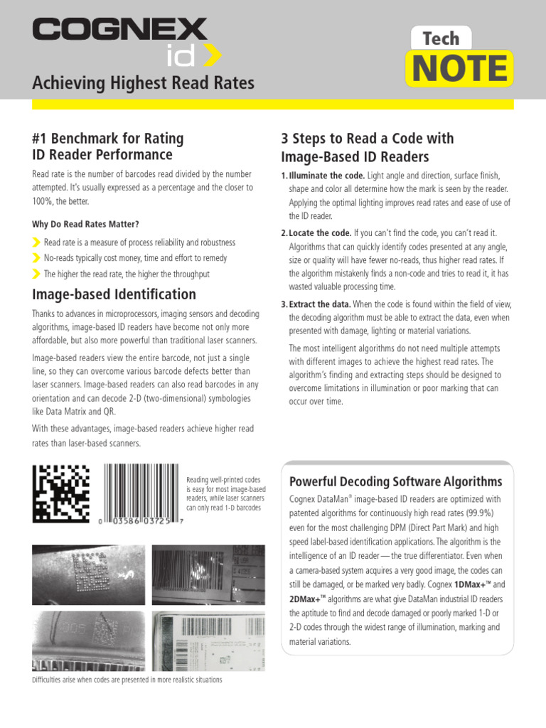 Achieving The Highest Read Rates | PDF | Barcode | Computer Engineering