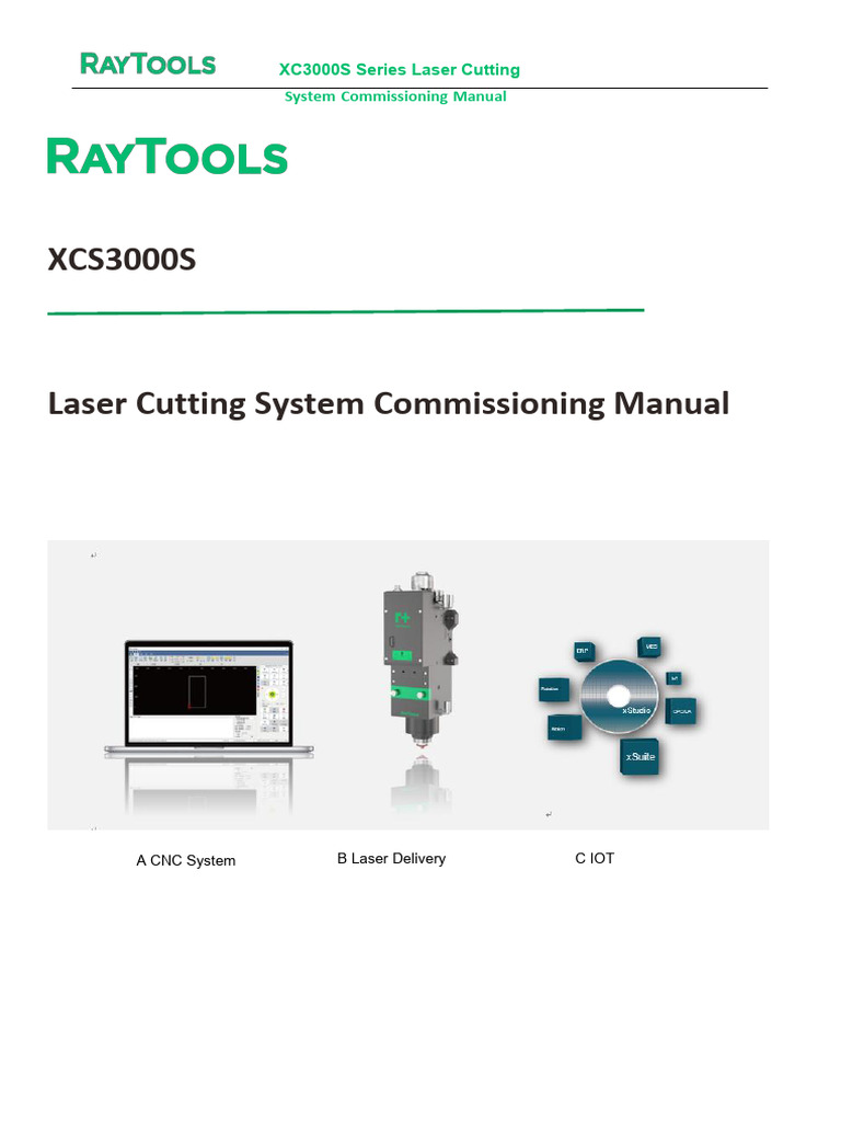 XC3000 Series Motion Control System of Laser Cutting Commissioning ...