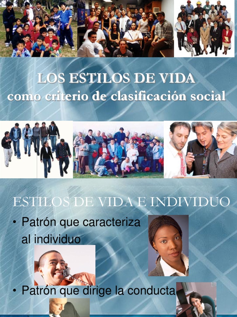 Estilos de Vida y Consumo Global | PDF | Estilo de vida (sociología ...