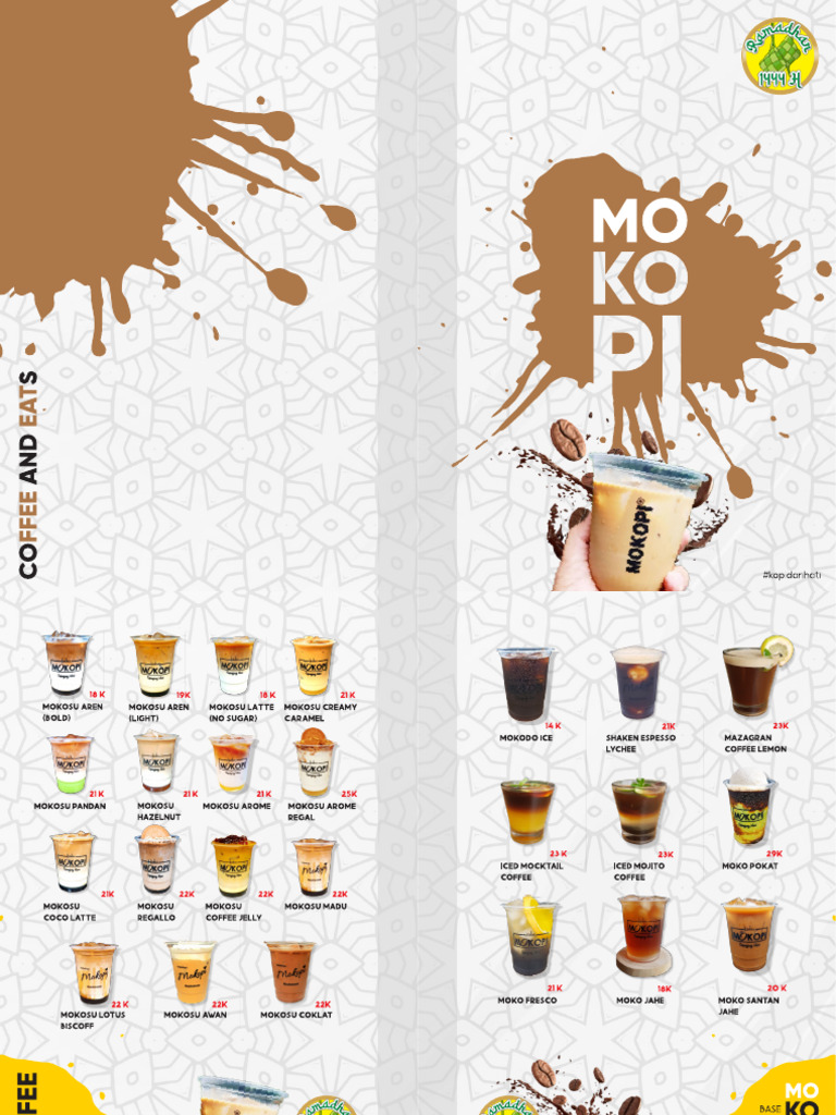 Buku Menu Mokopi A4 Ramadhan 2023 | PDF