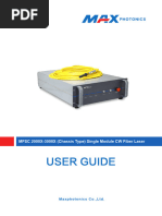 Cypcut Laser Controller User Manual | PDF | Button (Computing) | Menu (Computing)