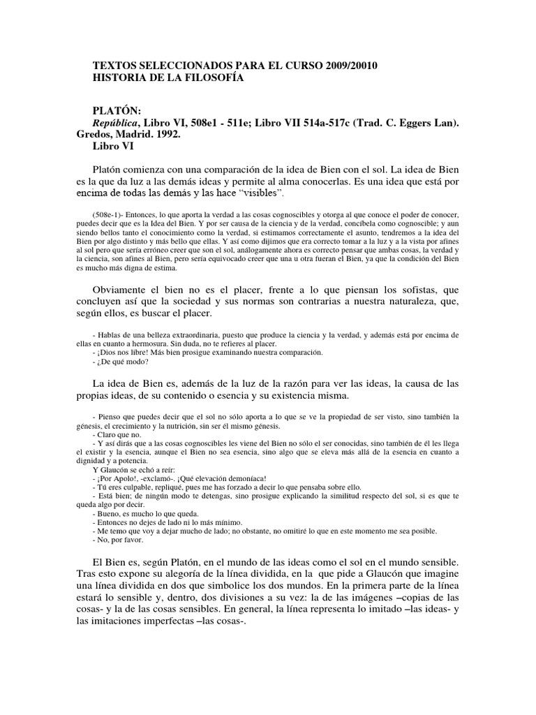 Resumenes Platón + Textos | PDF | Verdad | Platón