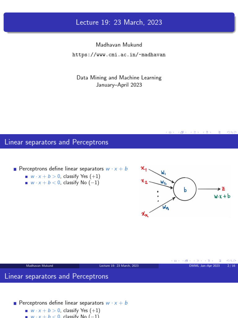 Class Notes 23mar2023 Pdf Parameter Computer Programming Loss Function