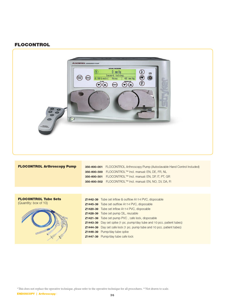 Stryker Flocontrol | PDF