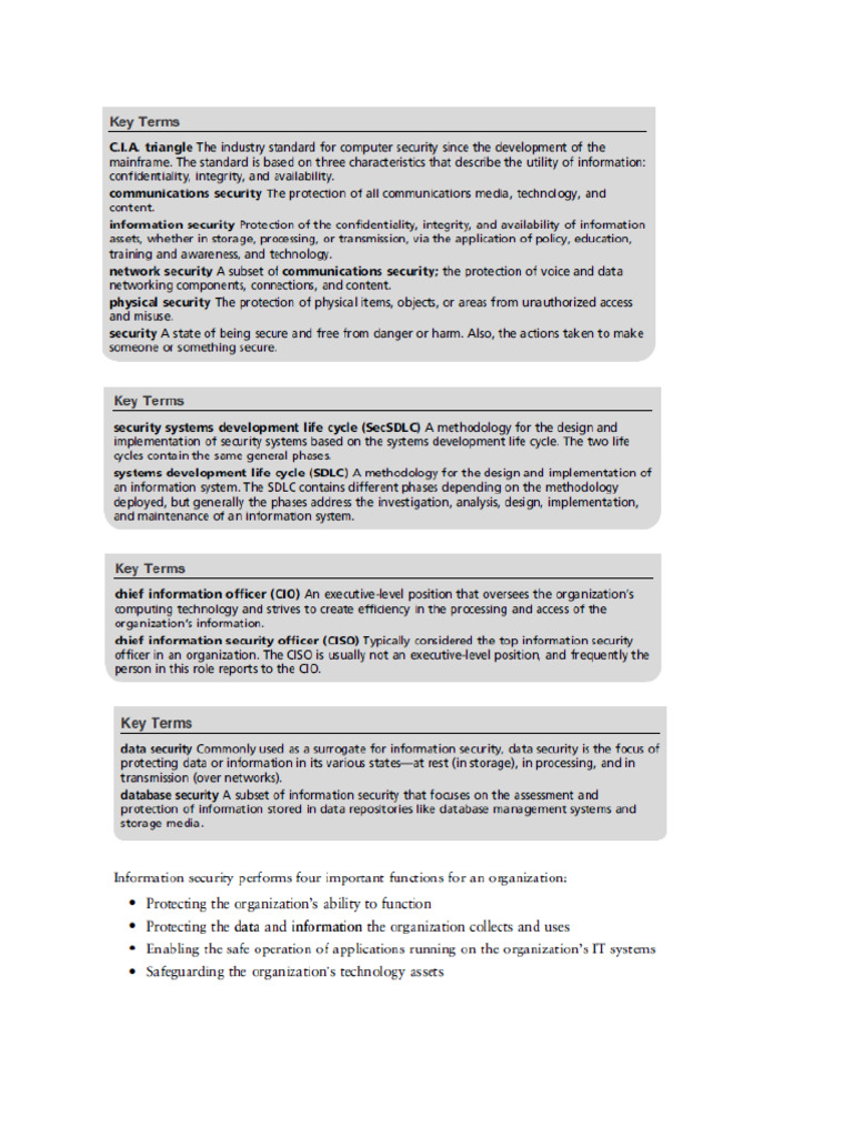 Unit 1 | PDF | Information Security | Vulnerability (Computing)
