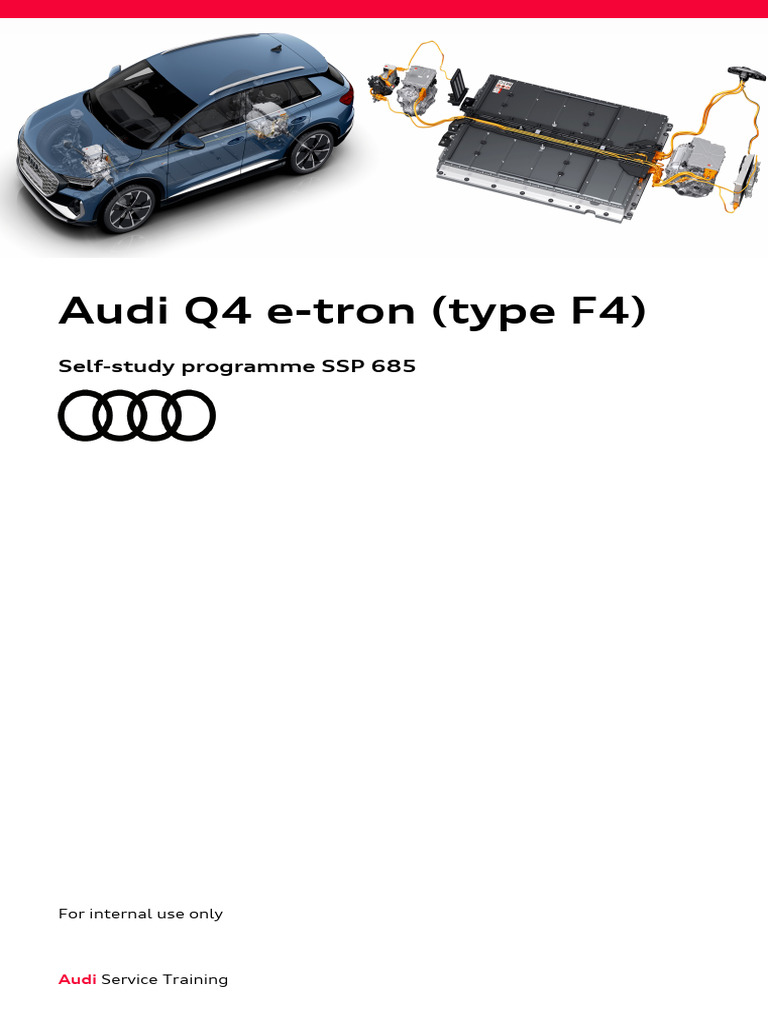 ASSP0068520-Nr 685 Audi Q4 E-Tron (Typ F4) | PDF | Electric Motor ...
