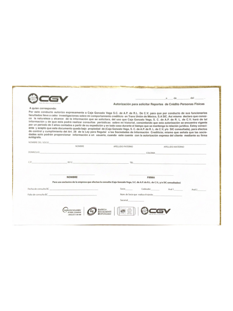 Verificación de Buró | PDF