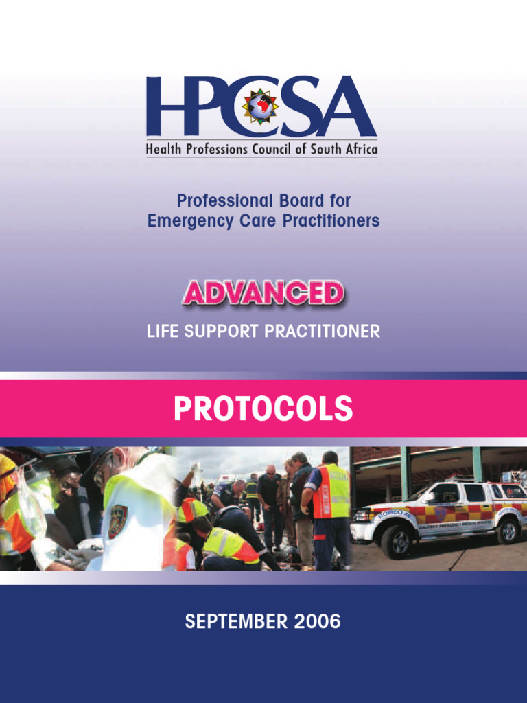 ALS Protocol | PDF | Paramedic | Medicine