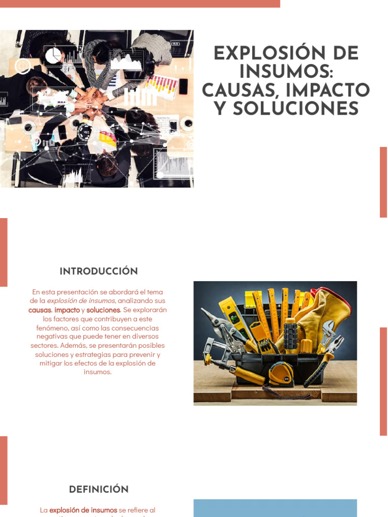Explosión de Insumos | PDF | Entorno natural | Mercado (economía)