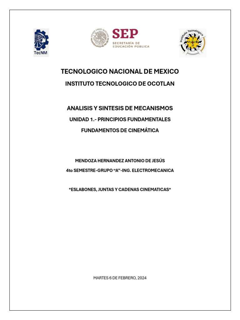 Tarea 2 | PDF | Cinemática | Eje