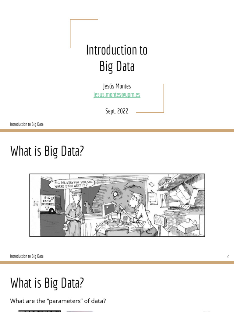 Introduction To Big Data | PDF | Big Data | Data Science