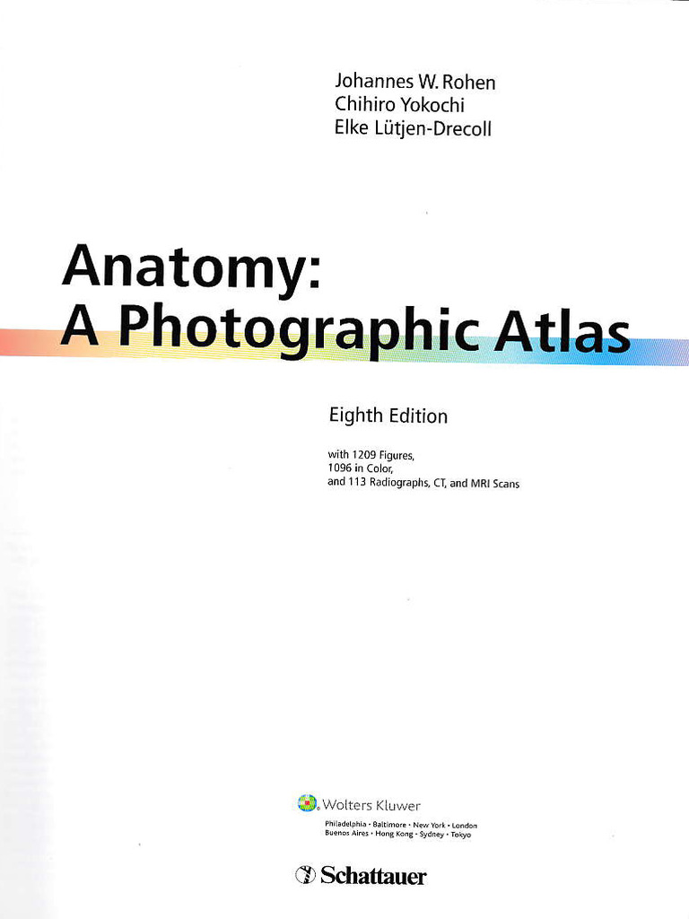 Anatomy: A Photographic Atlas, 8th Ed. | PDF
