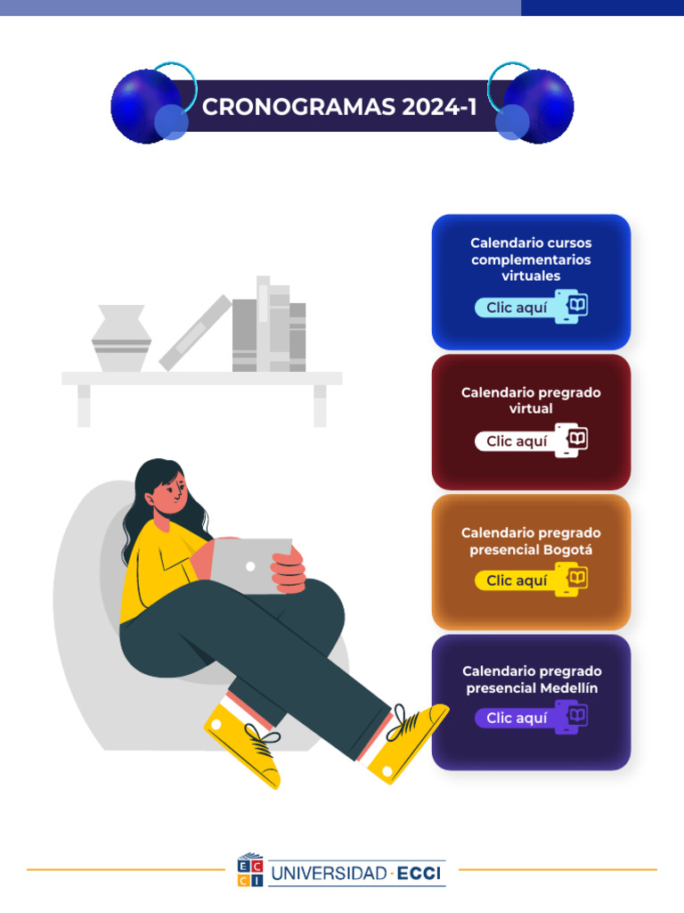 Cronogramas 2024-1 | PDF