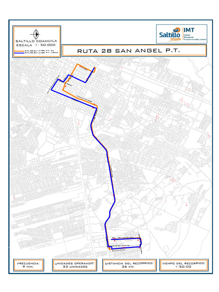 Ruta 2b San Angel P.T. | PDF