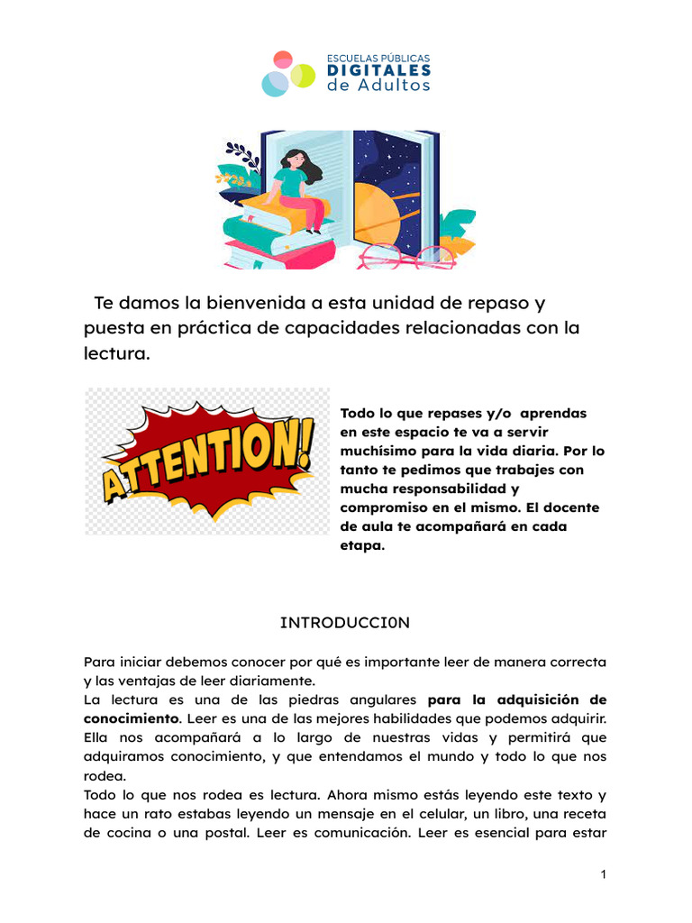 Actividades de Comprension Lectora | PDF | Narración | Libros