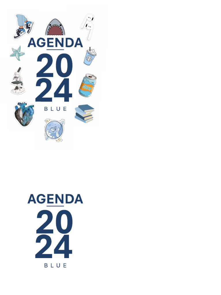 Agenda 2024 Blue Digital | PDF
