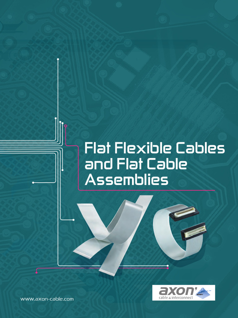 Axon Flat Flexible Cables Cg.pdf.PDF | PDF | Electrical Connector ...