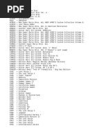 Wii Game ID Reference Guide | PDF | Mario | Leisure