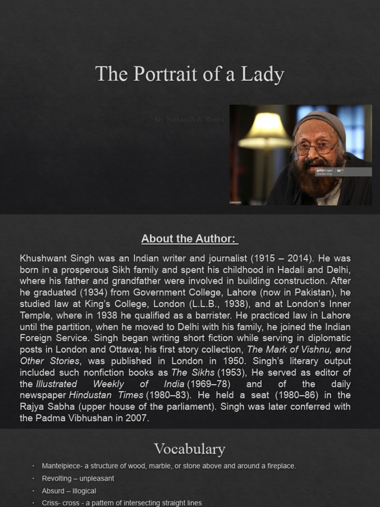 The Portrait of A Lady | PDF | Prayer
