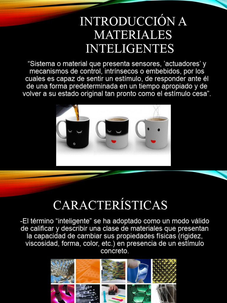 Materiales Inteligentes | PDF | Nanotecnología | Importar