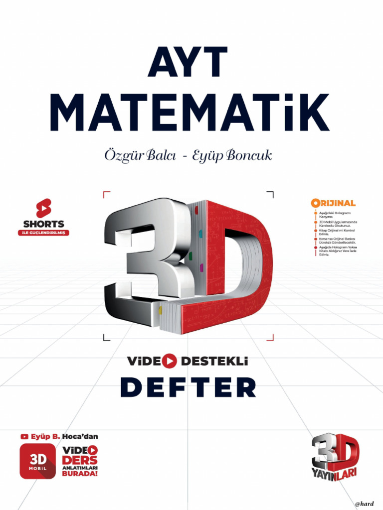 3D - AYT Matematik VDD (2024) | PDF