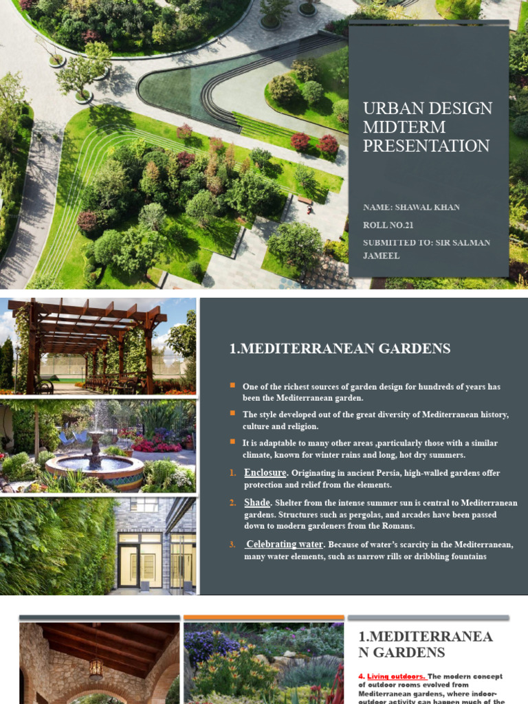 Landscape Design Presentation 1 | PDF
