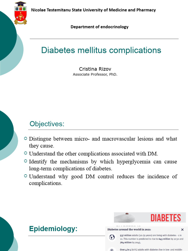 DM Complications | PDF | Diabetes | Hyperglycemia
