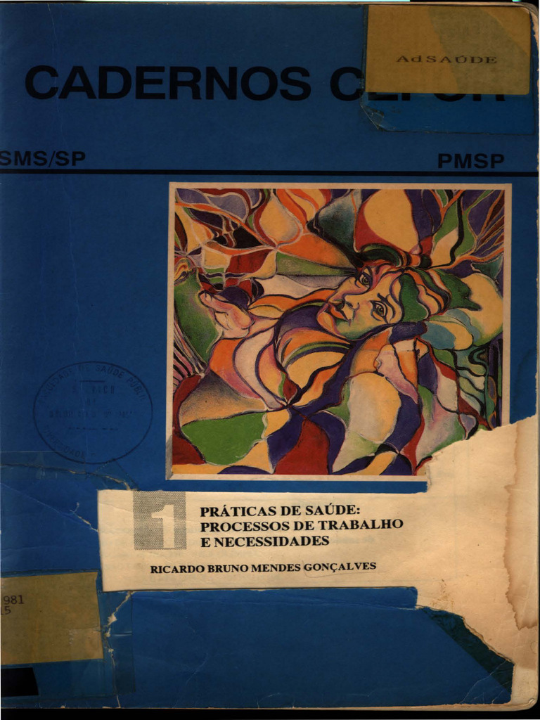 MENDES - GONSALVES R. B. Práticas de Saúde Processos de Trabalho e ...