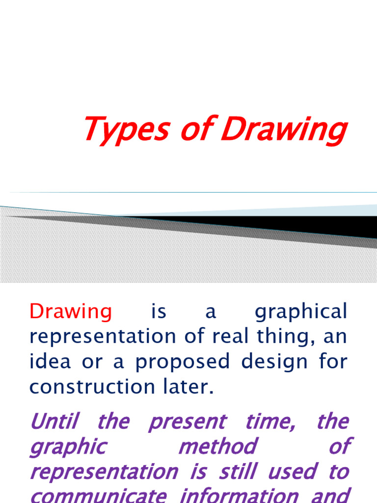 Types of Drawing | Download Free PDF | Drawing | Perspective (Graphical)