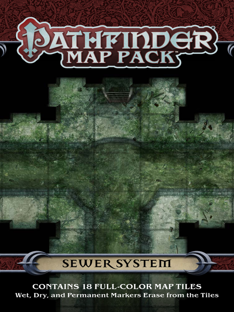 Pathfinder Sewer System Map Pack | PDF