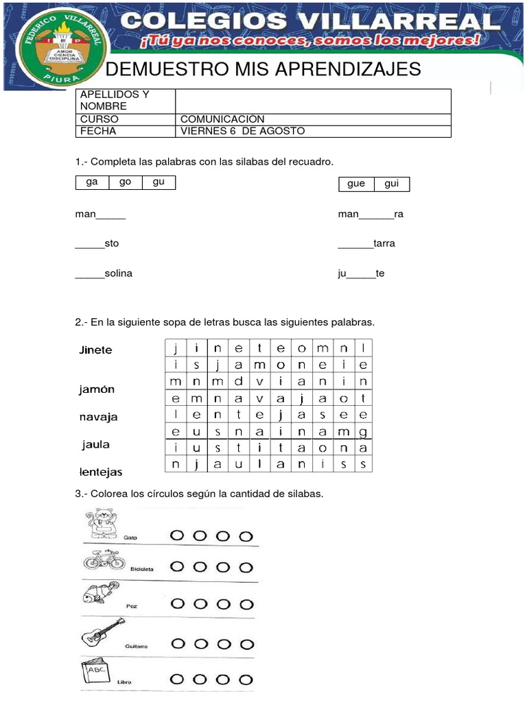 Examen De Comunicacion Pdf