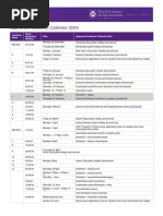 2026 Trimester Academic Calendar | PDF | Academic Term | Observances