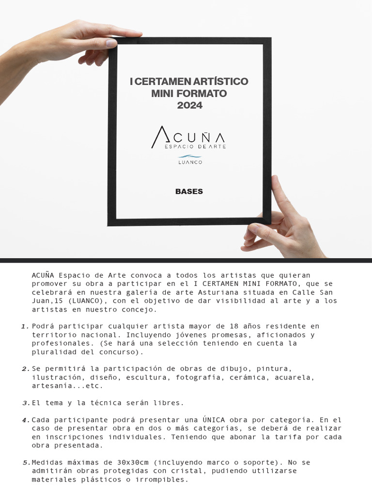 Bases - Certamen.acu A | PDF
