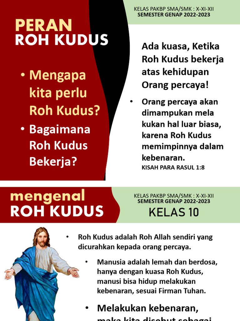Materi Pend Agama Kristen Kelas 10 | PDF