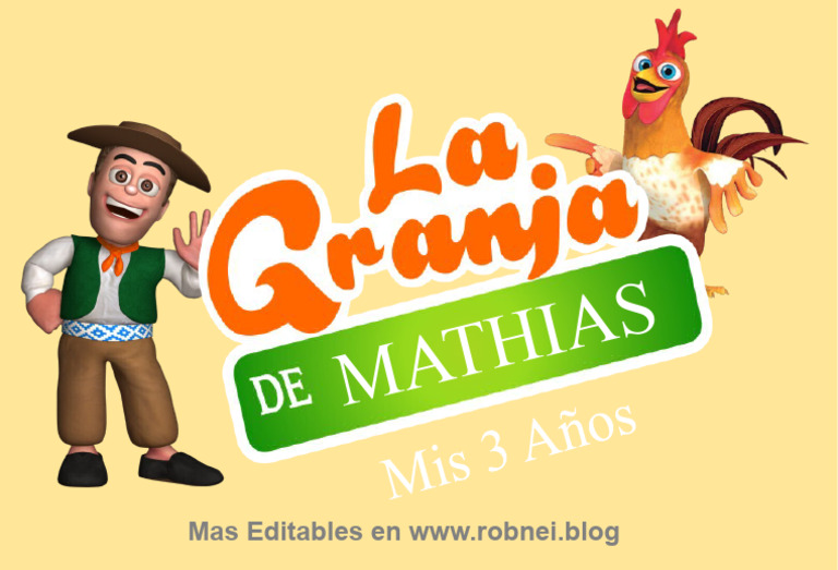 Logo Editable La Granja de Zenon | PDF