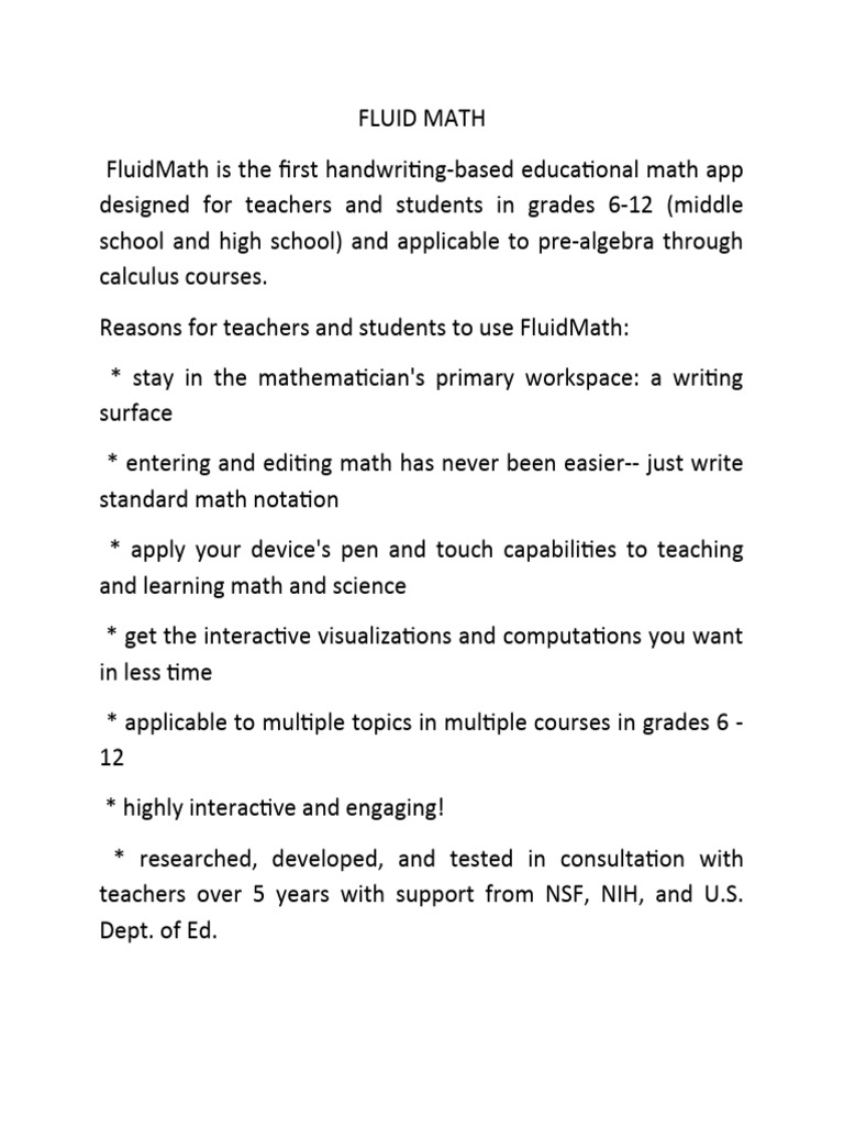 FLUID MATH-WPS Office | PDF