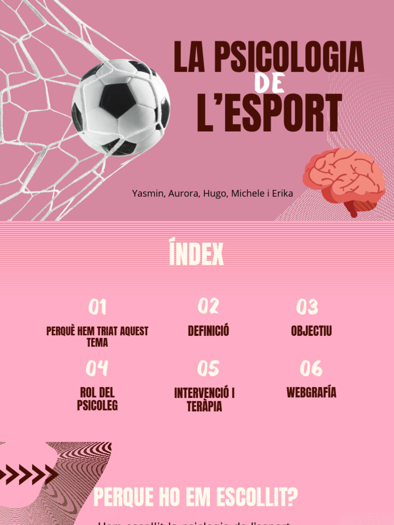 La Psicologia de L'esport | PDF