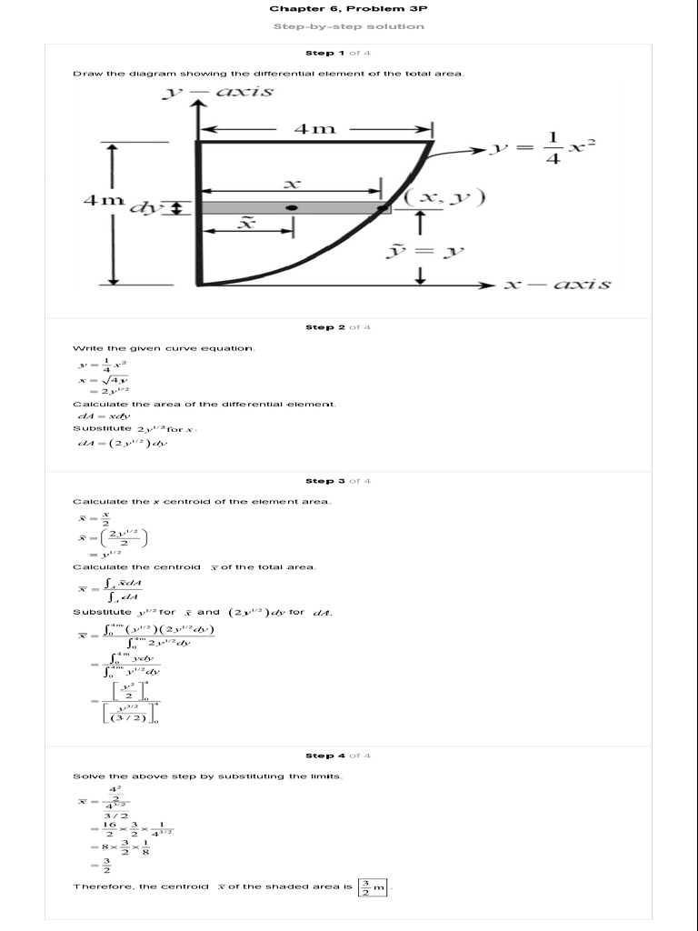 Statics & Mechanics of Materials Suggested Problems Chapter 6 | PDF