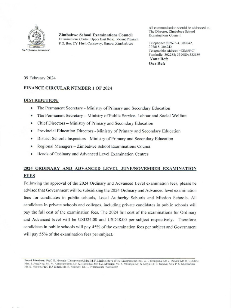 Circular Number Number 1 of 2024 (1) - Signed | PDF