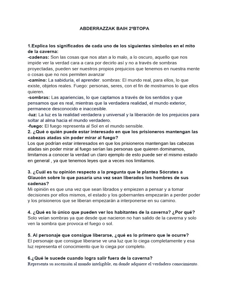 Tarea de Filo Refuerzo | PDF | Conocimiento | Verdad