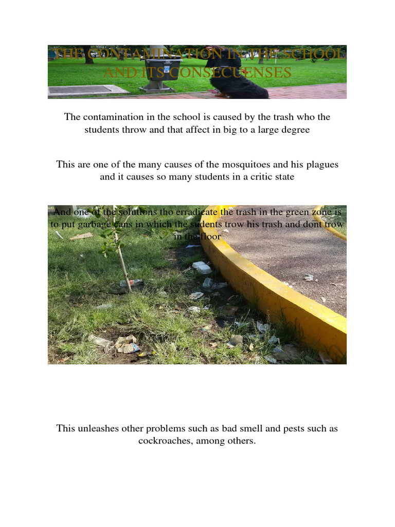 The Contamination in The School | PDF