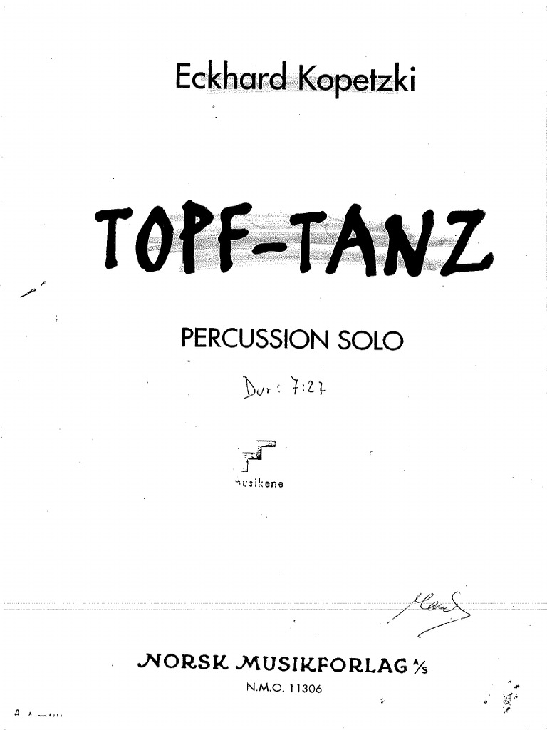 Topf - Tanz | PDF