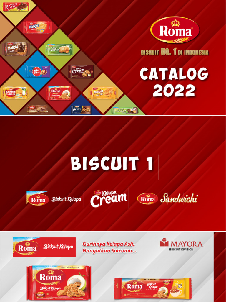 Mayora Biscuit Product Catalog 2022 | PDF